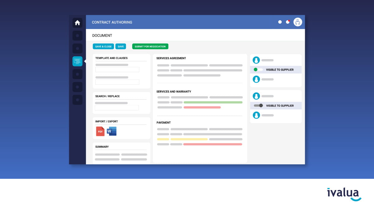 Contract Lifecycle Management (CLM) Software | Ivalua