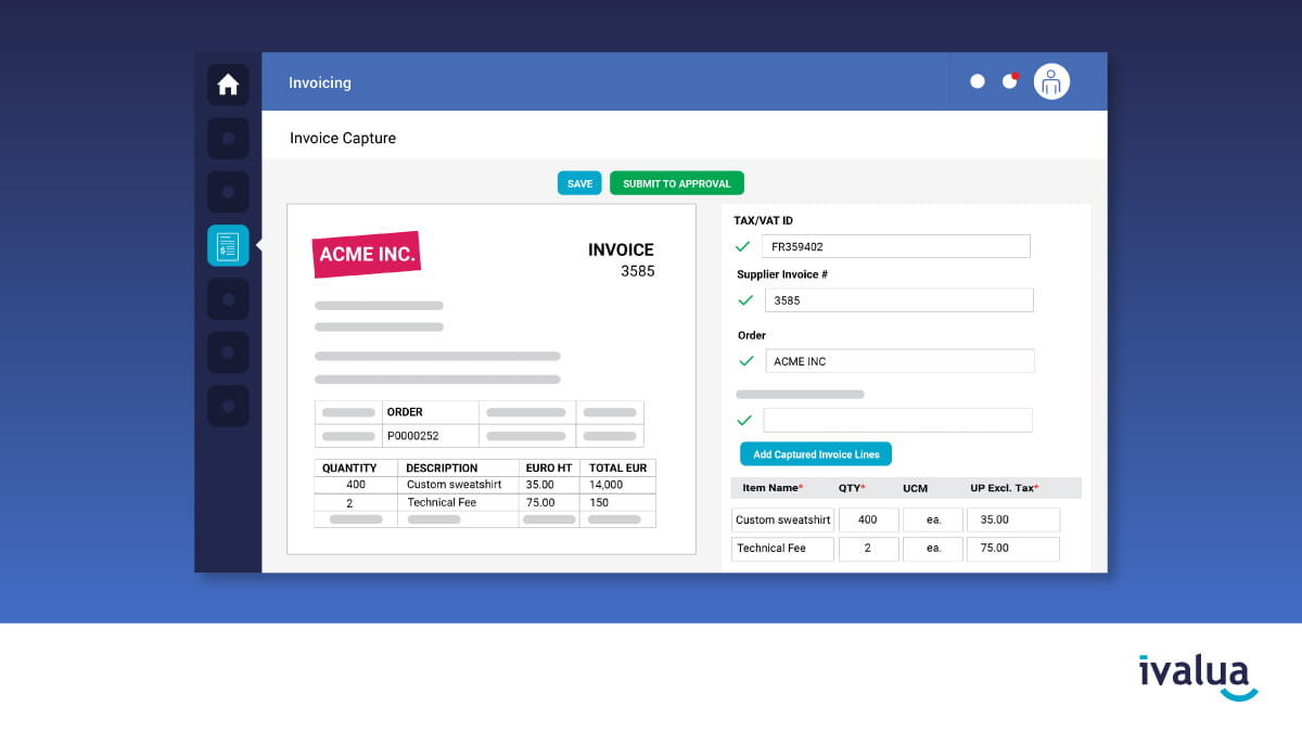 e-invoicing Software | Invoice to Pay Automation | Ivalua