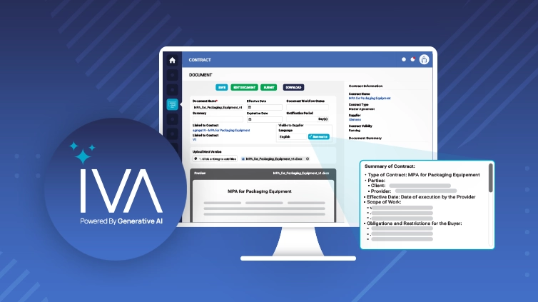 IVA (Intelligent Virtual Assistant) | Generative AI for Procurement | Ivalua